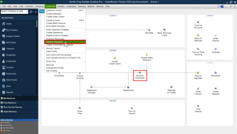 How To Receive Payments In QuickBooks Desktop Gentle Frog Bookkeeping how-to-receive-payments-in-quickbooks-desktop-gentle-frog-bookkeeping