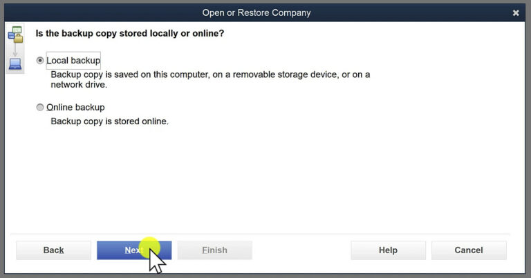 How to Back Up and Restore a QuickBooks Desktop File - Gentle Frog ...